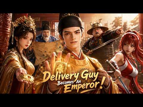 【DUB】He Was Just a DELIVERY GUY… Now He’s an EMPEROR with a Meme-Powered System!💕#anime