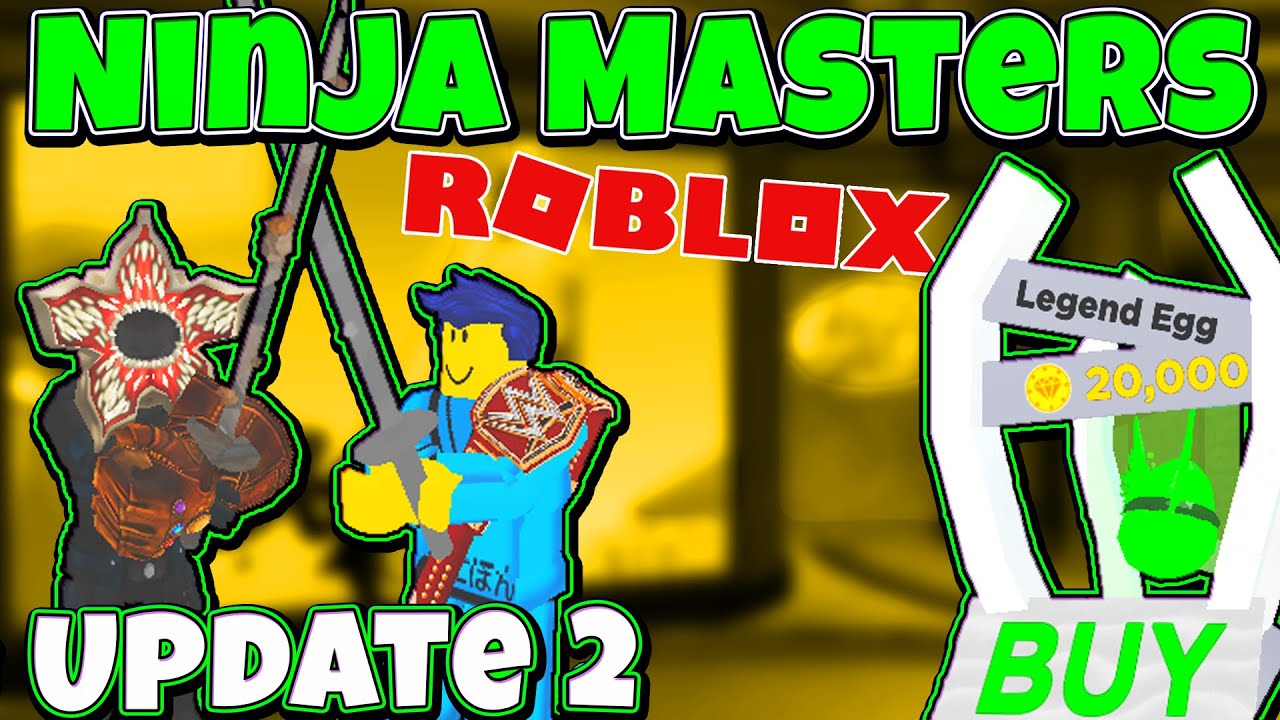 Roblox Ninja Masters ⚔️ Update 2 - YouTube