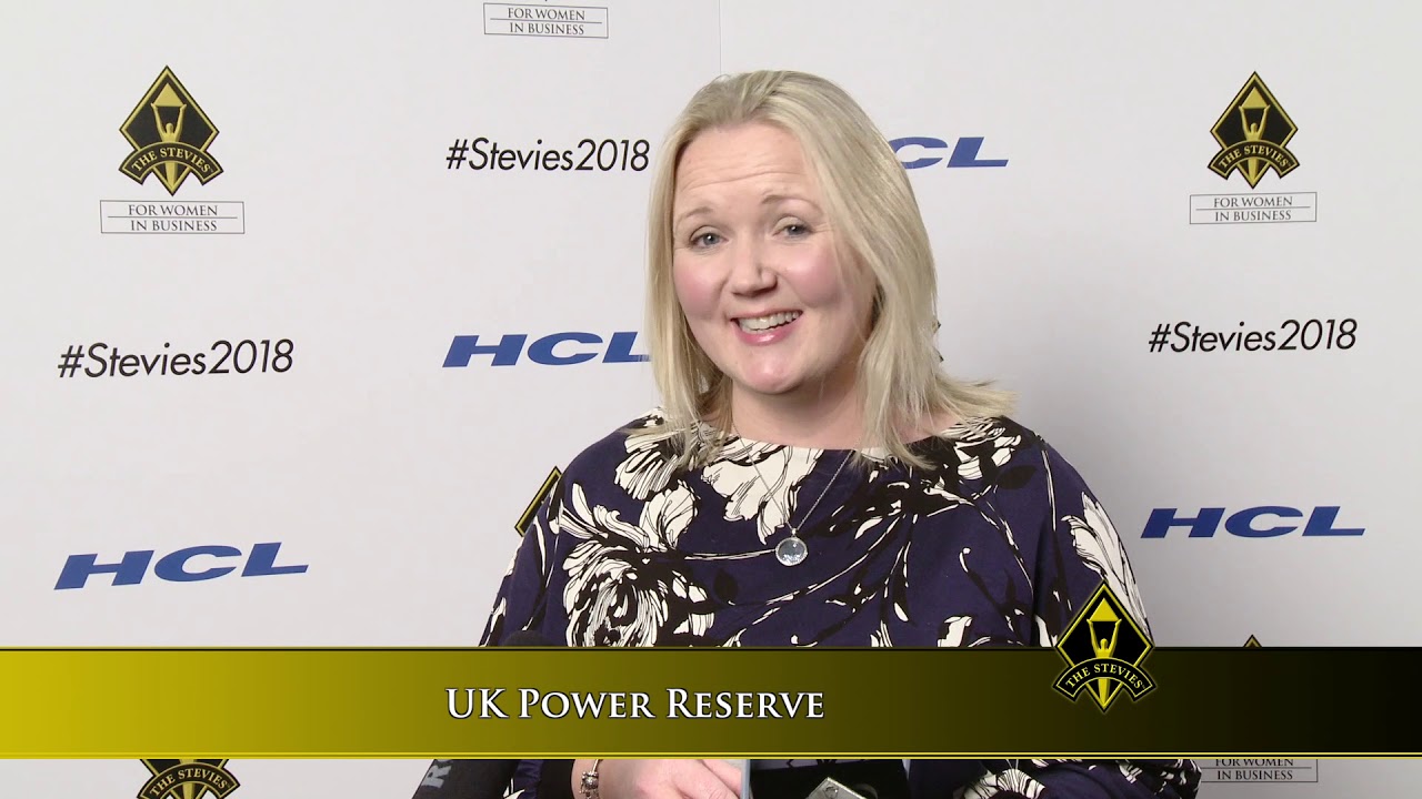 UK Power Reserve wins in the 2018 Stevie® Awards for Women in Business ...