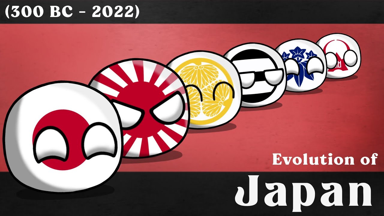 Evolution of Japan (300 BC - 2022) - YouTube