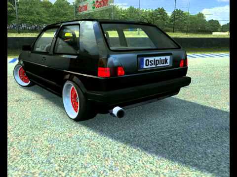 LFS VW Golf mk2 Gti sounds - YouTube