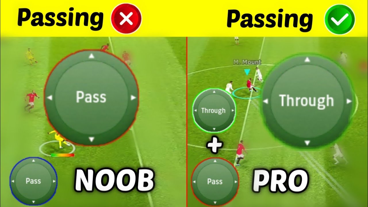 Passing Skills Tutorial Like PRO With Classic Control - in eFootball ...