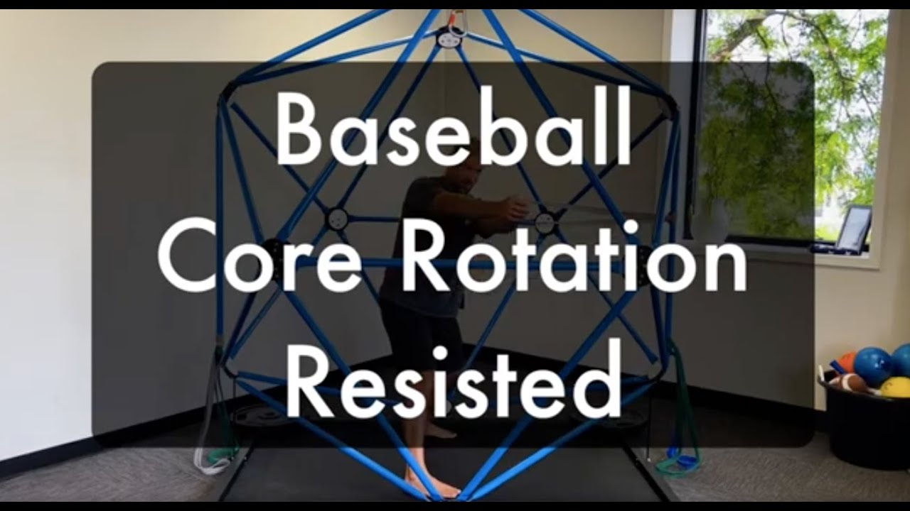 Baseball Core Rotation Resisted - YouTube