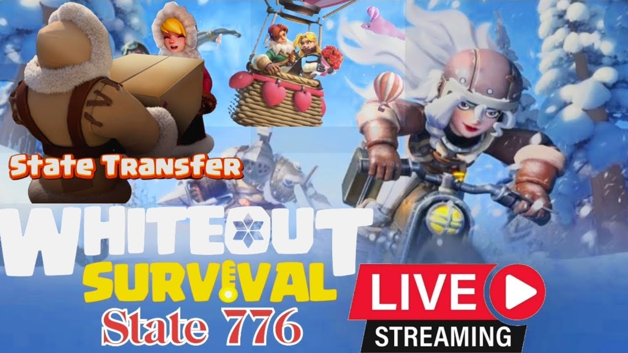 Whiteout Survival Live - Chill Stream , State Transfer , Discussions # ...