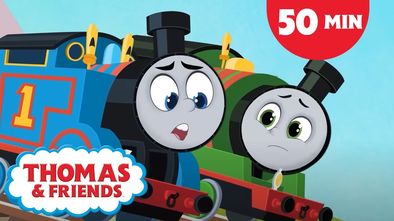 Learning from Friends | Thomas & Friends: All Engines Go! | +50min of Kids Cartoon! - YouTube