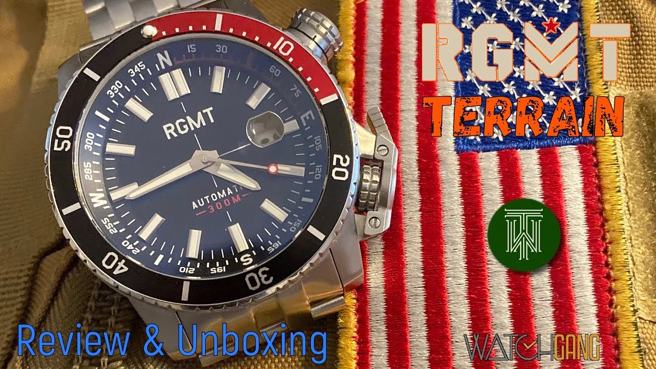 RGMT Terrain 300m Multi-Purpose Watch - Review & Unboxing (RG8010 ...