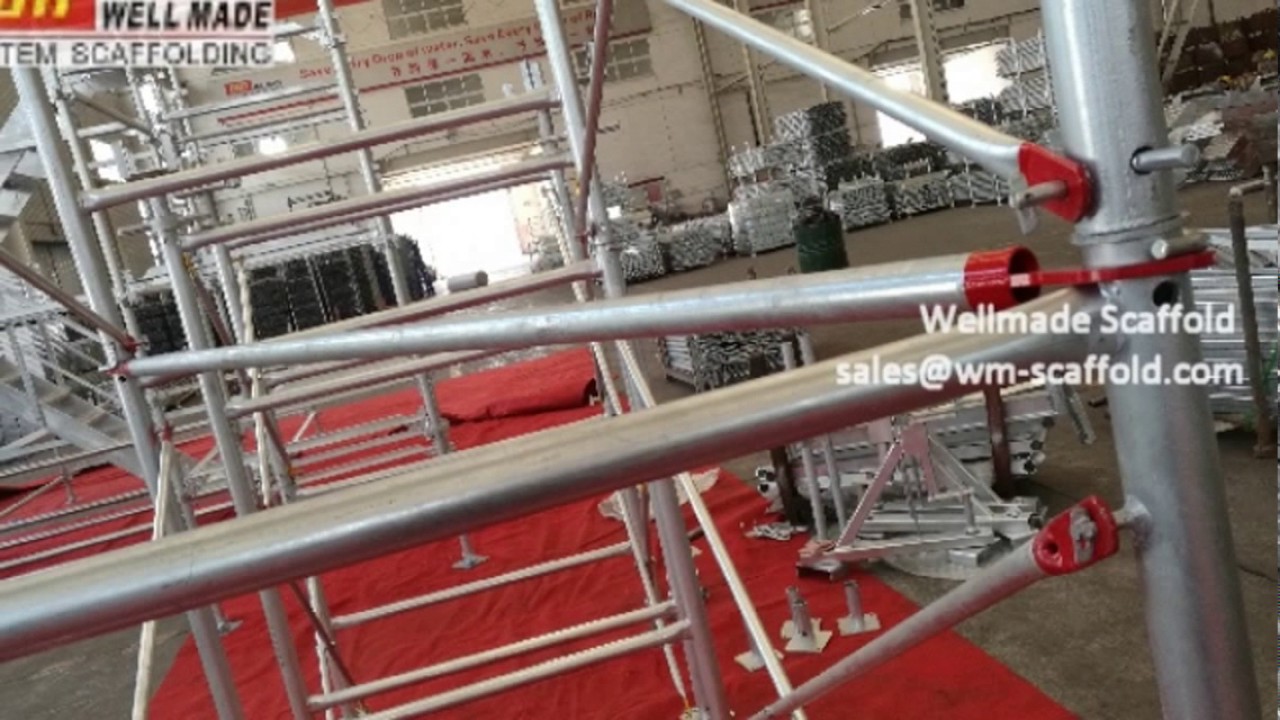 Heavy duty formwork frames-H Frame System for Peri Construction - YouTube