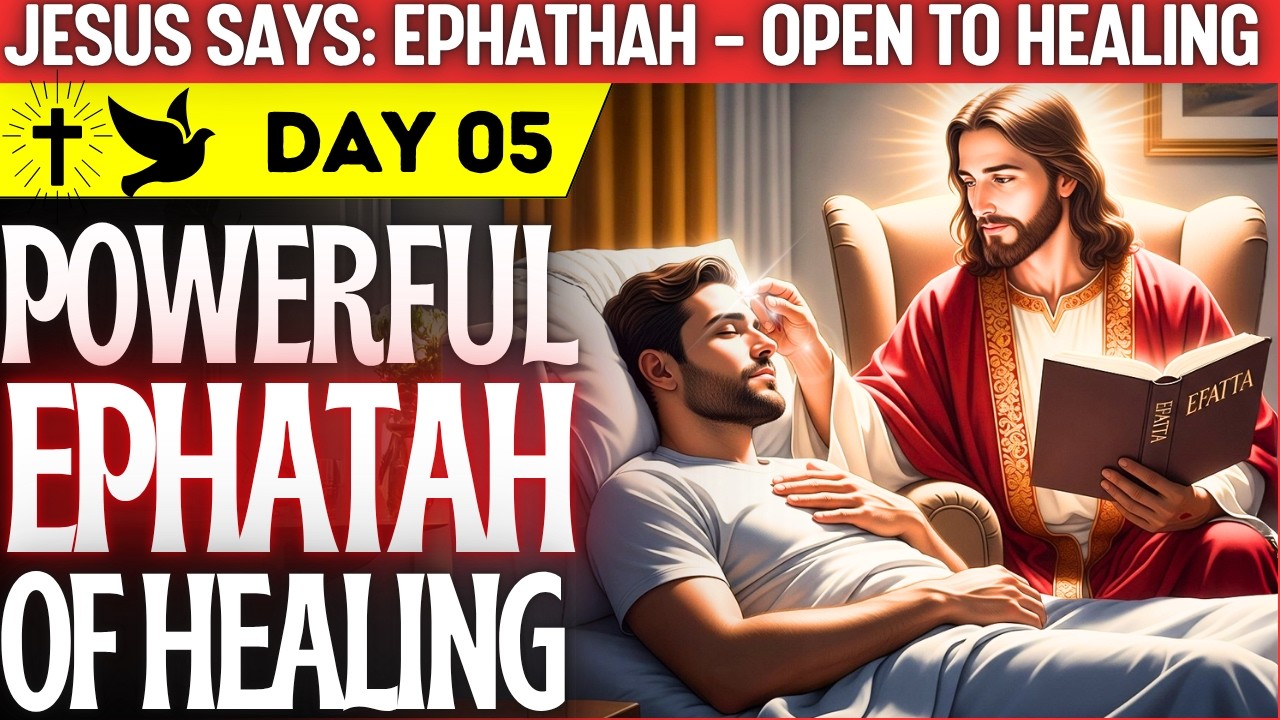 🩸Jesus' POWERFUL Ephathah Prayer for HEALING and DELIVERANCE | DAY 05 ...