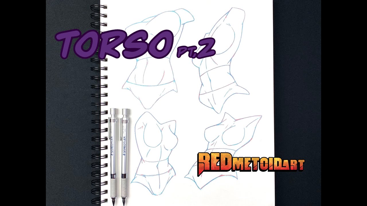 Drawing Practice: Torso, Pt.2 - YouTube