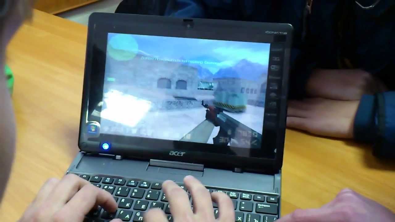 TEST CS 1.6 on the tablet (planshet) - YouTube