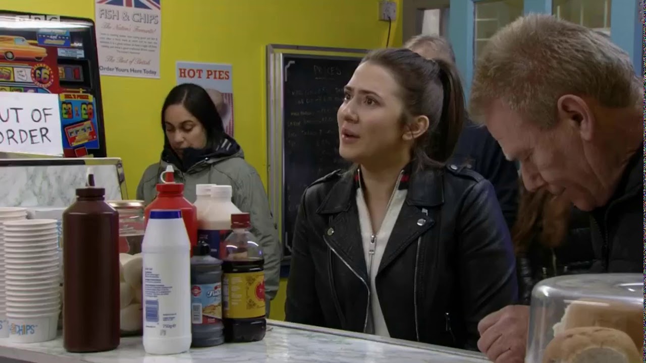 Eastenders Martin helps Bex with the Uni costs - YouTube