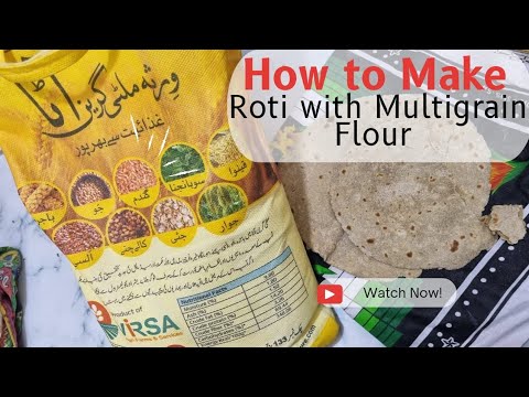 VIRSA Multigrain Flour Review: HOW TO MAKE Roti with Virsa Multigrain ...