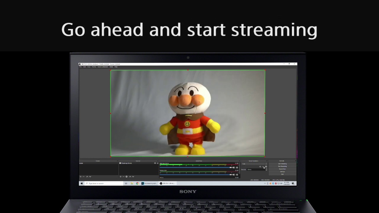 Using your Sony Alpha camera as a web camera, using an HDMI capture ...