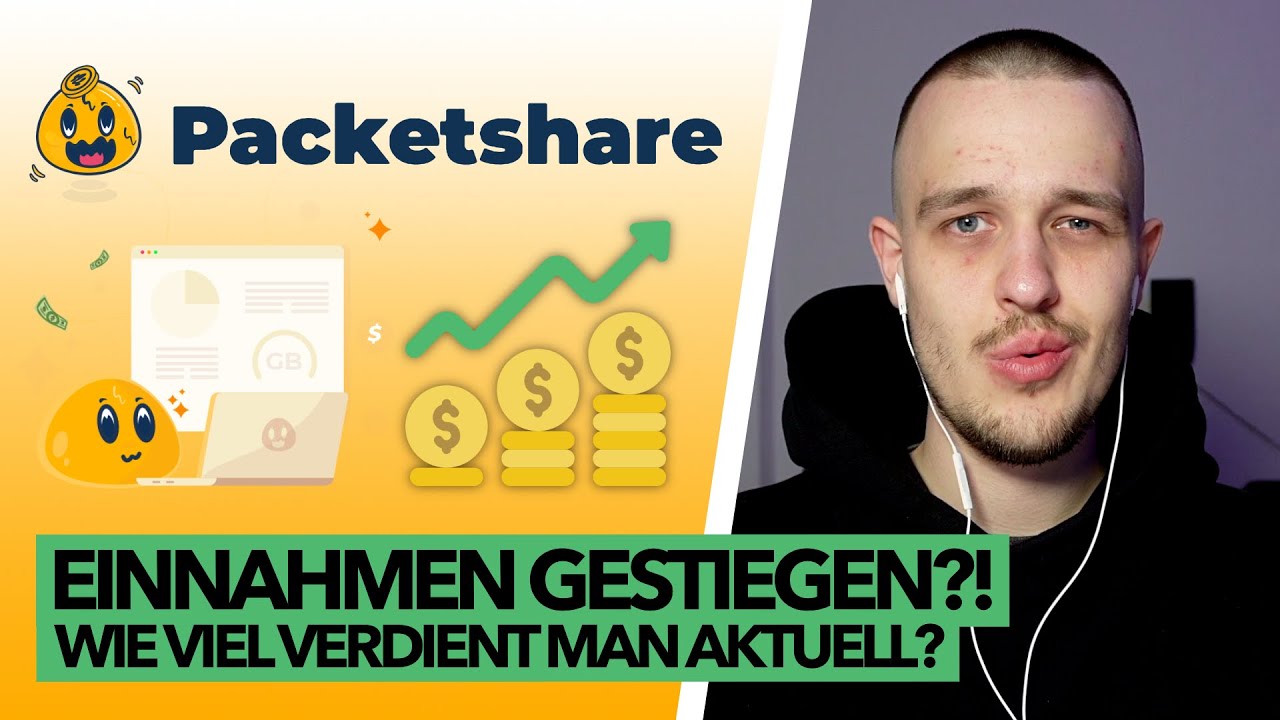 Packetshare Update - Einnahmen gestiegen! | Wie sehr lohnt es sich ...