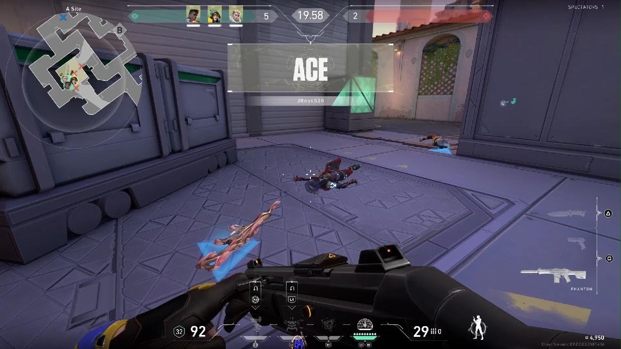 Second VALORANT ACE PS5 - YouTube