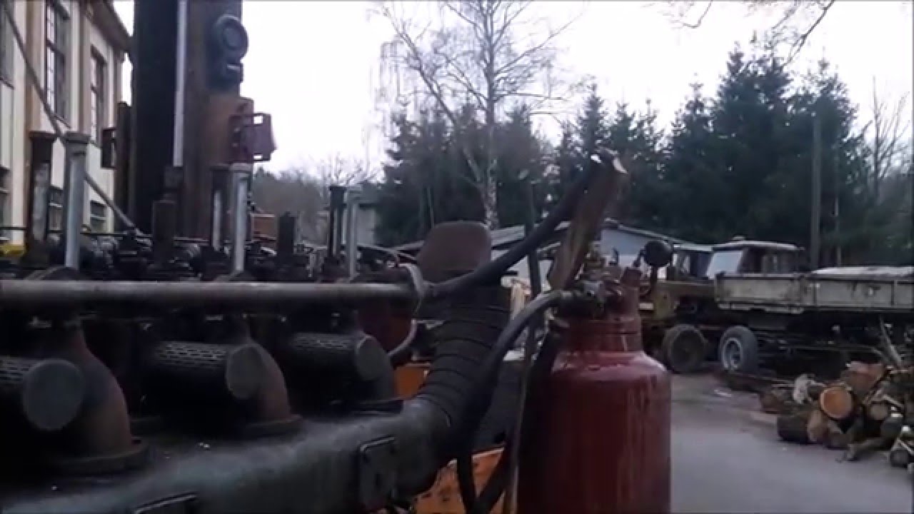 Dieselmotor Buckau R. Wolf - SKL 6 Zylinder Motor Notstromaggregat ...