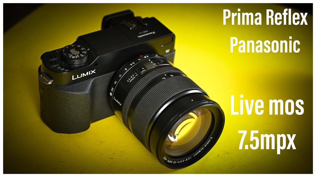 Unica nel suo genere, la prima reflex di Panasonic! Lumix L1 del 2006 ...