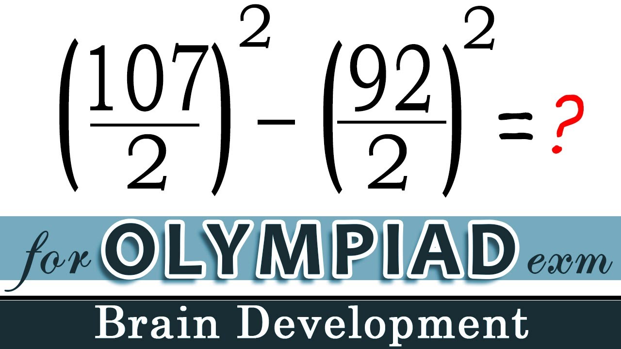 #findthevalueof | #olympiadseries | Arindam | Brain Development - YouTube