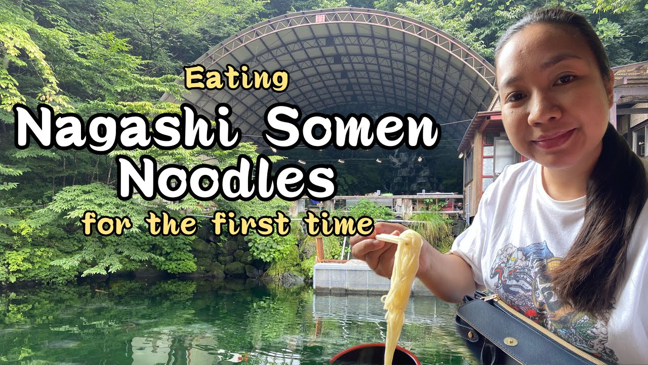 Nagashi Somen Noodles | Azuma-an, Fukushima City - YouTube