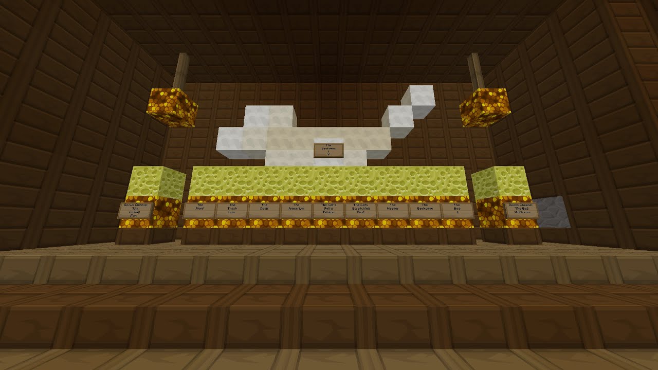 Minecraft The Great Cheese #05: Completando o Quarto! - YouTube