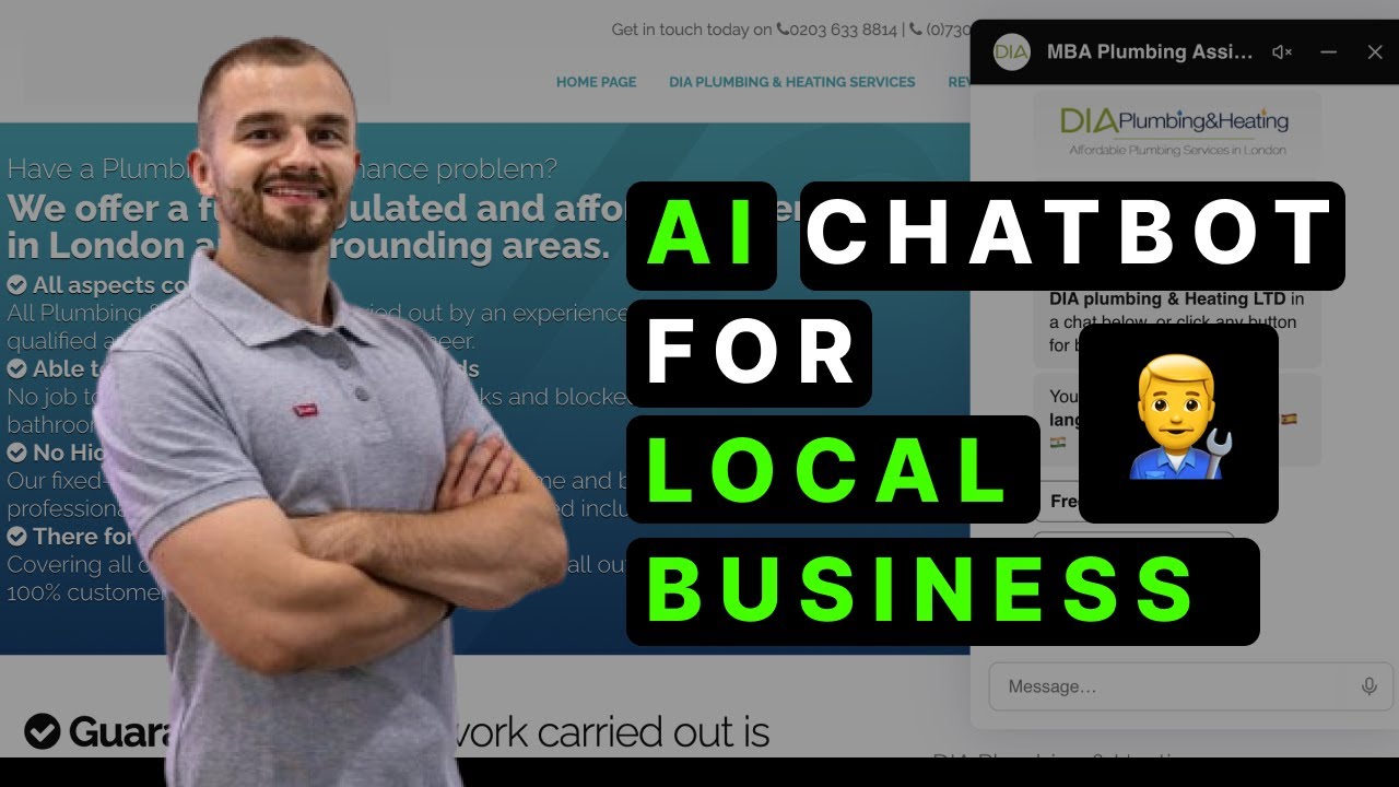 THE BEST AI Chatbot for Local Business - YouTube