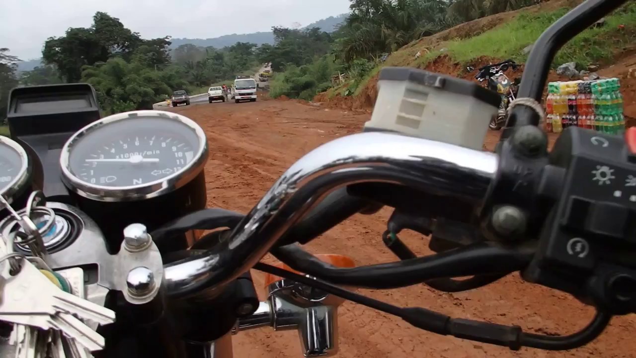 LAST MAJOR BRIDGE WORK - KUMBA MAMFE ROAD. - YouTube