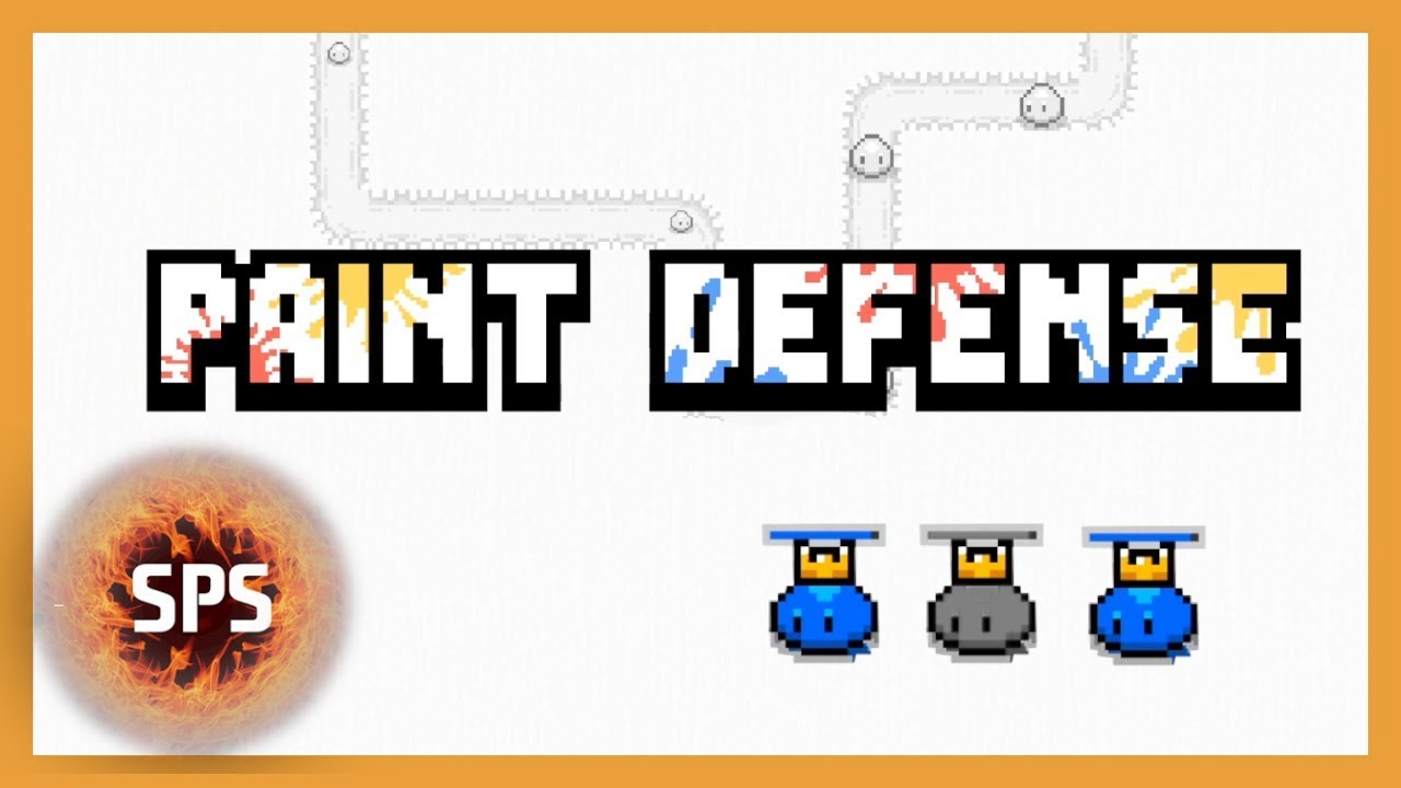 Paint Defense (Tower Defense) - Beta - Let's Play, Introduction - YouTube