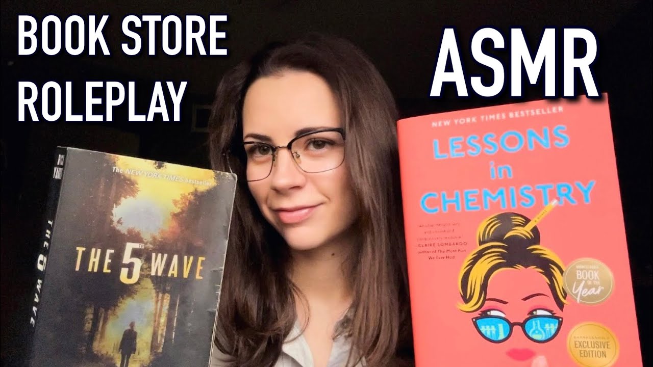 ASMR • Book Store Roleplay (Whispered, Personal Attention) 📚 - YouTube