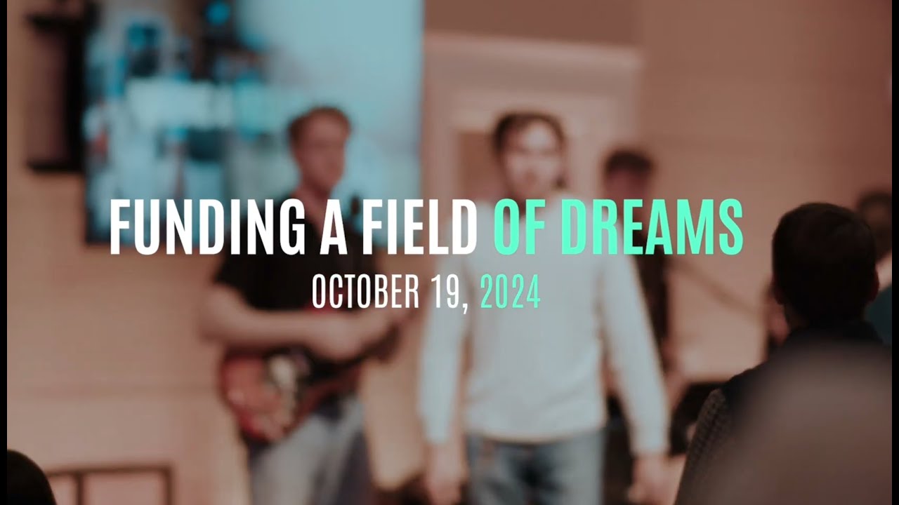 Funding a Field of Dreams - Senior Legacy Project - YouTube