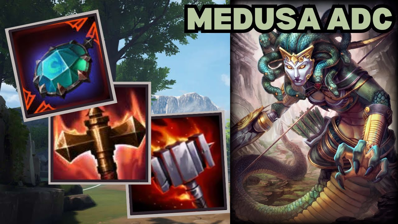 An ADC Play By Play??! - Medusa ADC Smite 2 Gameplay - YouTube