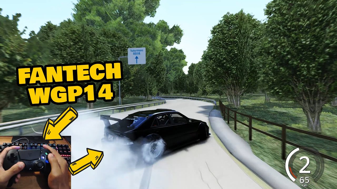 Drifting on Gamepad | Fantech NOVA WGP14 - YouTube
