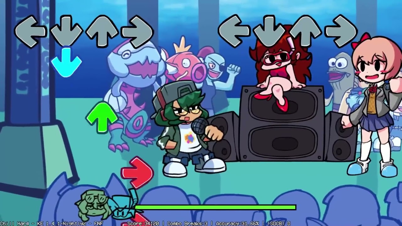 FNF Animal But Different Characters Sing It 🎵 Everyone Sings Animal NEW ...