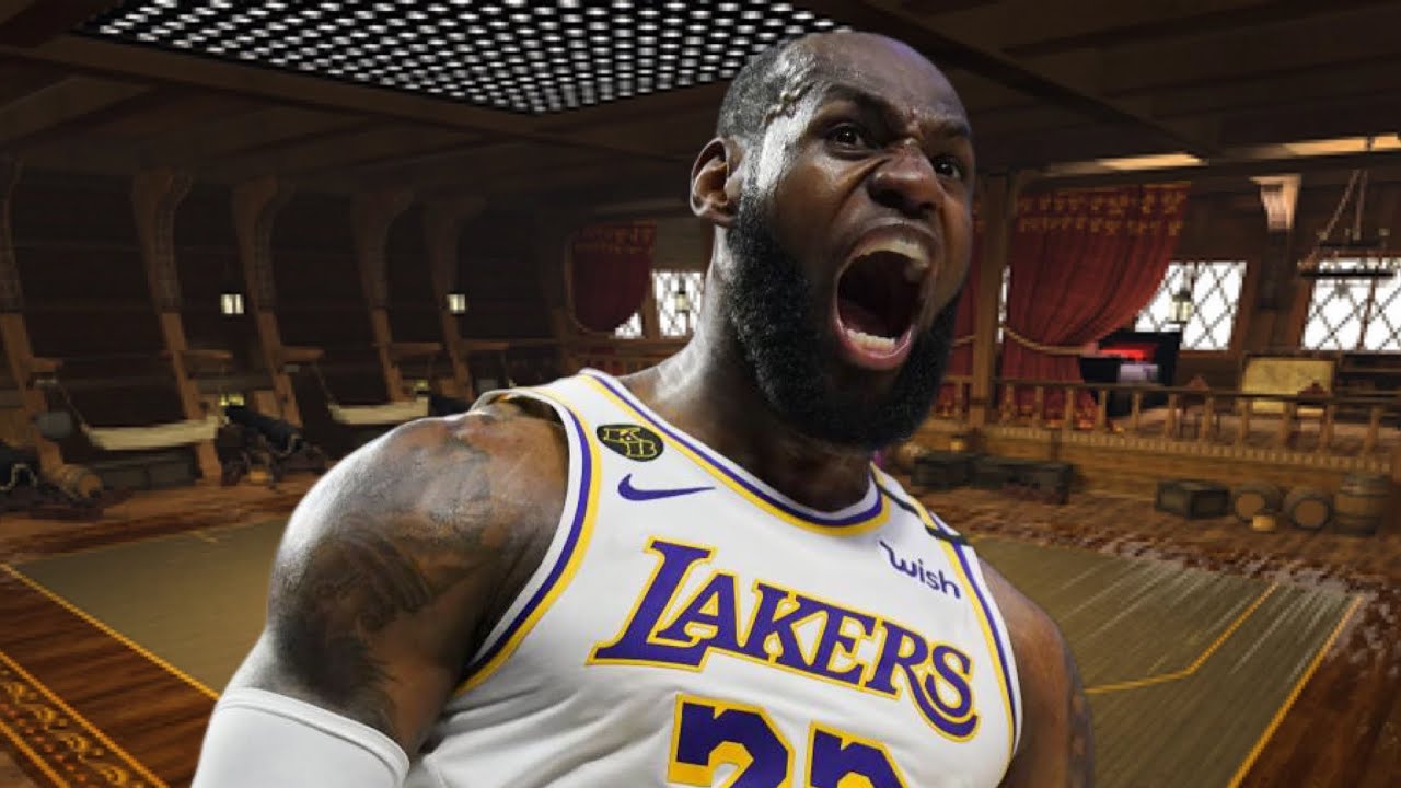 TOOK MY 99 OVERALL LEBRON BUILD TO THE 1V1 COURT - YouTube