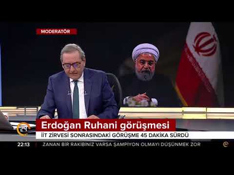 Cumhurbaşkanı Erdoğan, İranlı mevkidaşı Ruhani ile görüşme gerçekleştirdi