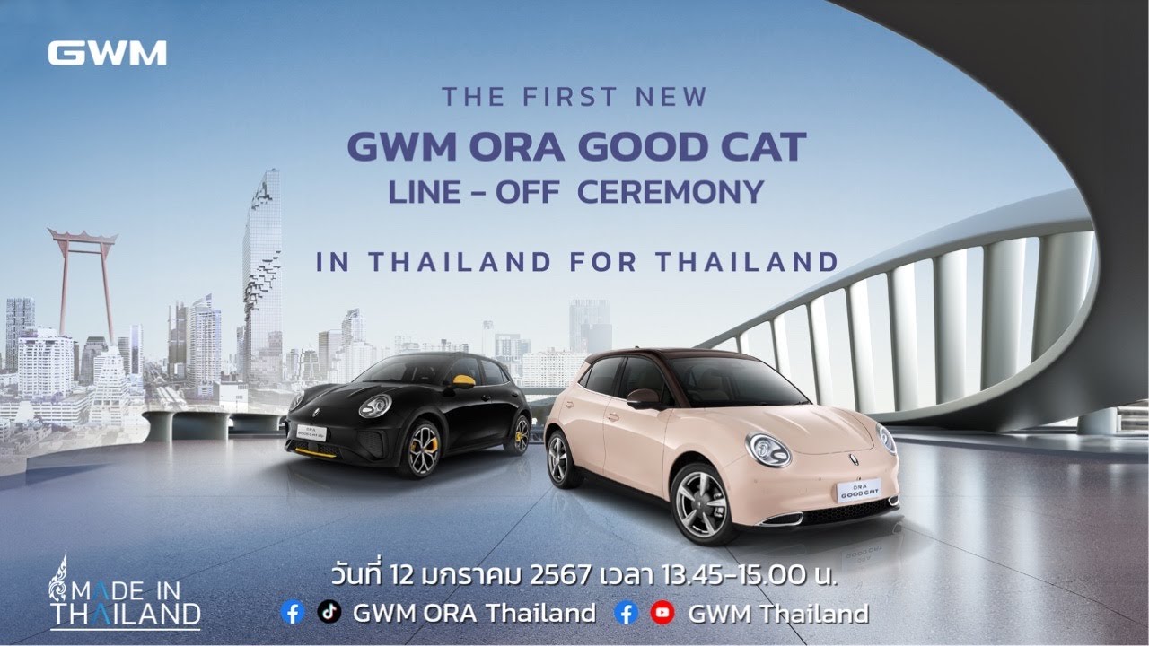 The First New GWM ORA Good Cat & New GWM ORA Good Cat GT - YouTube