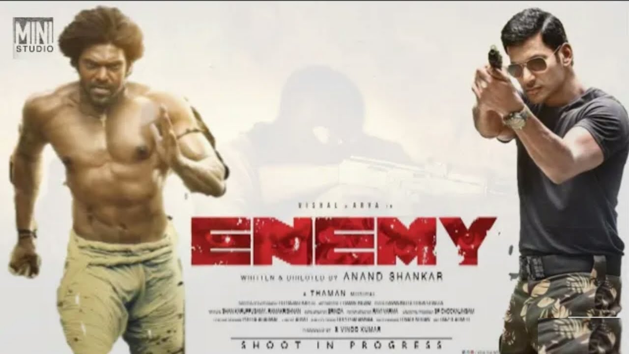 Enemy First Look | Vishal | Arya | Enemy | First Look | Tamil Movie ...