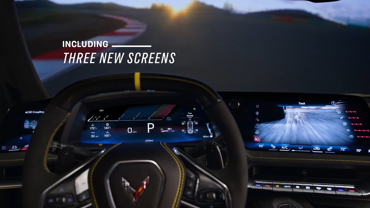 GM Officially Released the 2026 C8 Interior - YouTube