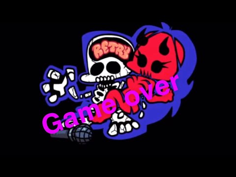 New game over/death (gf) screen #fnf #fridaynightfunkin #shorts #short ...