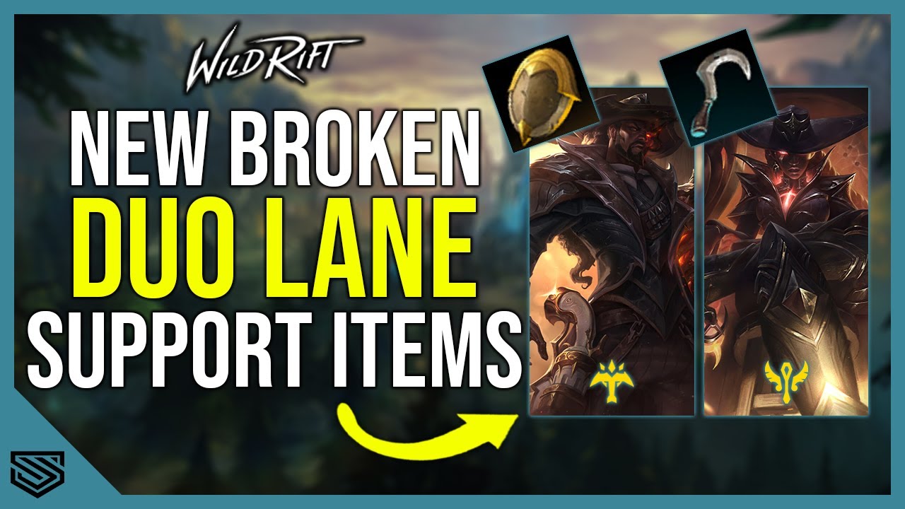 NEW BROKEN DUO LANE META! 🔥 DOUBLE SUPPORT ITEM START?! - Wild Rift ...
