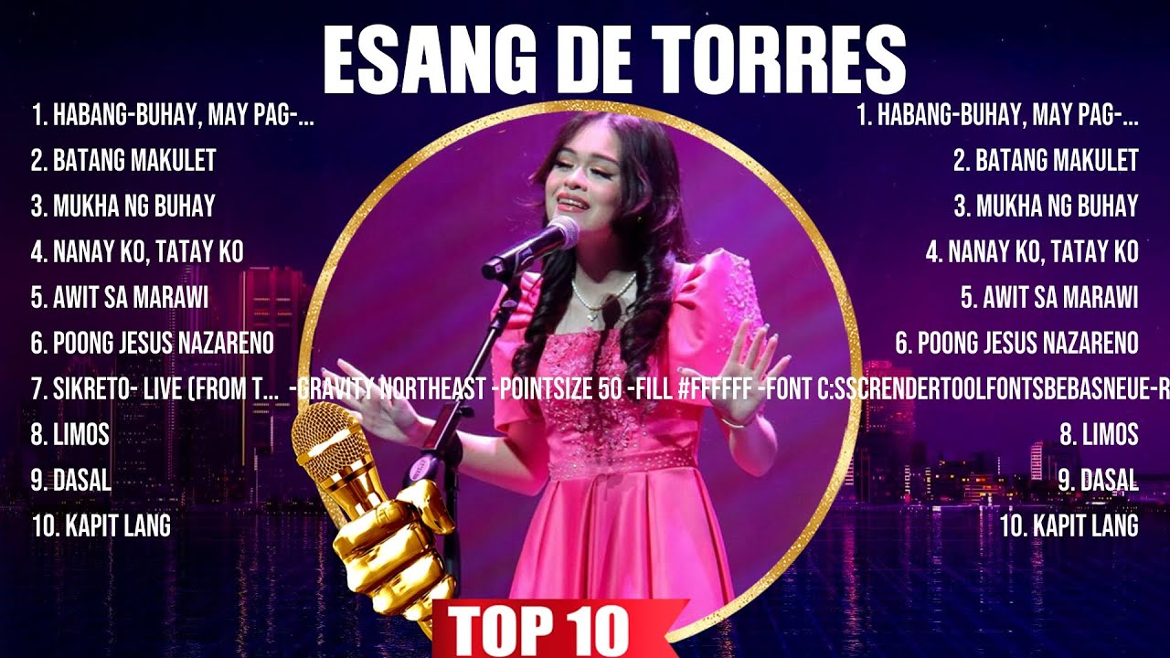 Esang de Torres Mix Top Hits Full Album ️ Full Album ️ Best 10 Hits ...