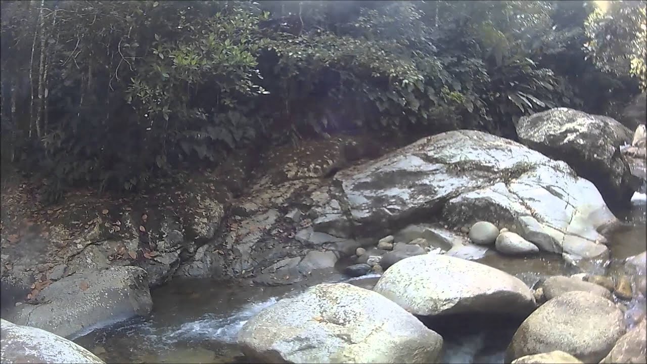 Charco La Cazuela y cascada La Isleta San Rafael - YouTube