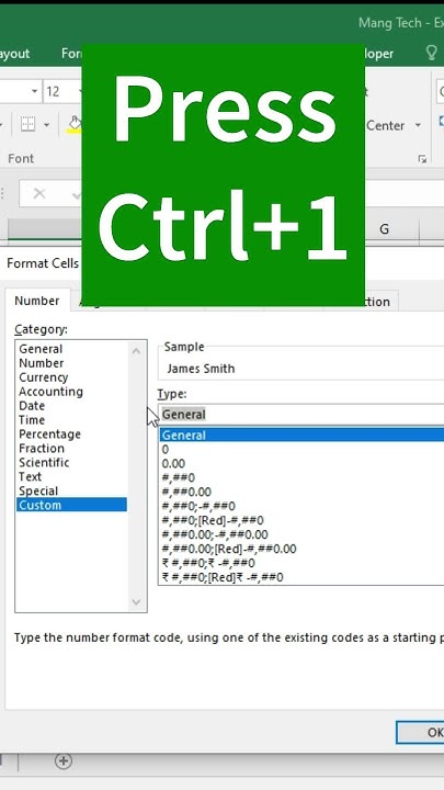 Excel Hack: Colon Custom Number Format #viral #exceltips - YouTube