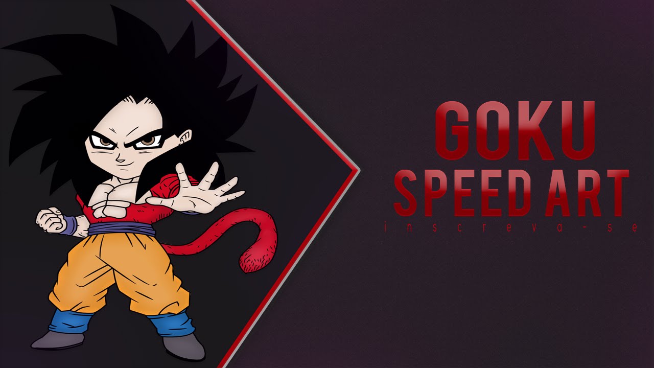 Goku Speed Art #01 - YouTube