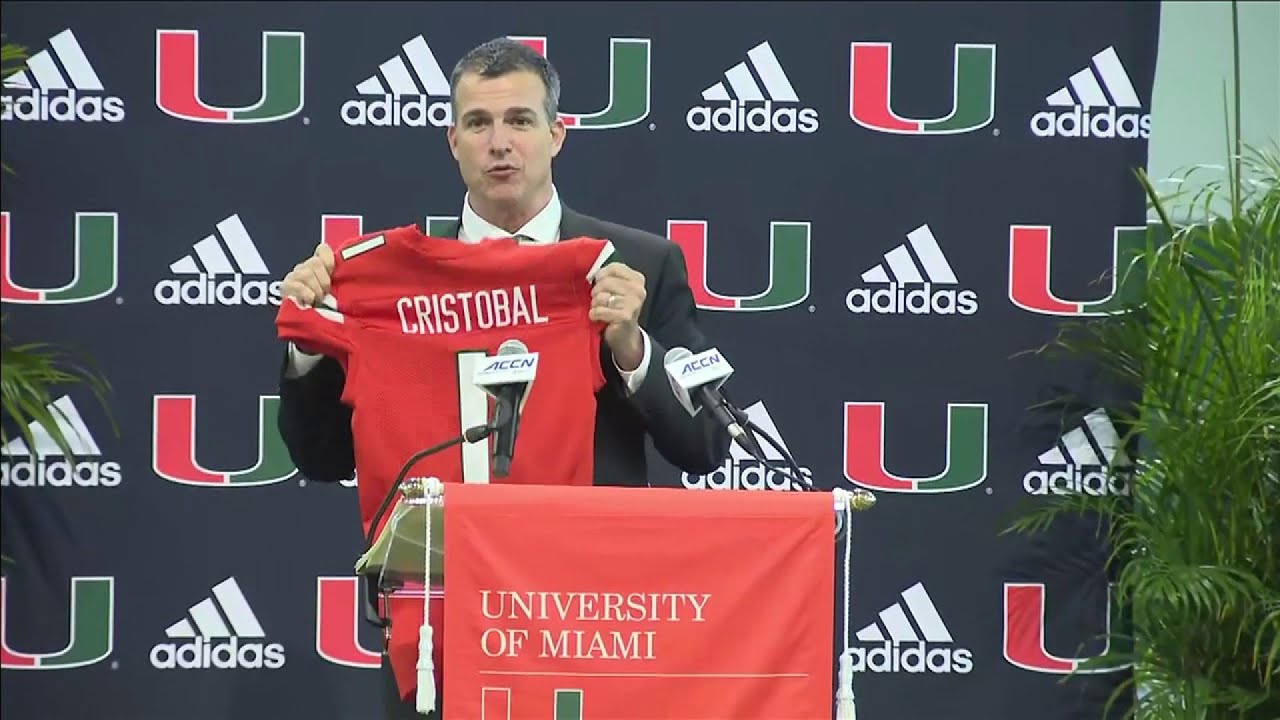 Mario Cristobal talks vision for Miami Hurricanes football - YouTube