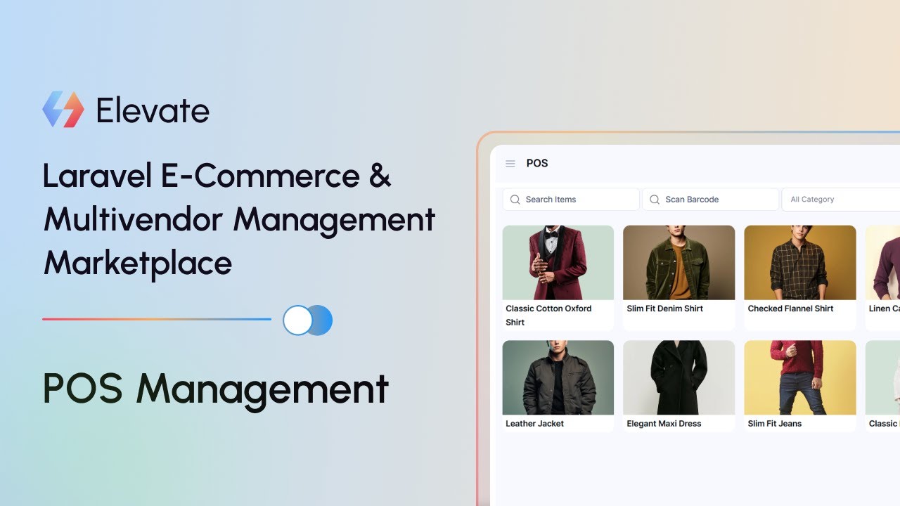 How to Manage POS in Elevate | Laravel Ecommerce & Multivendor ...