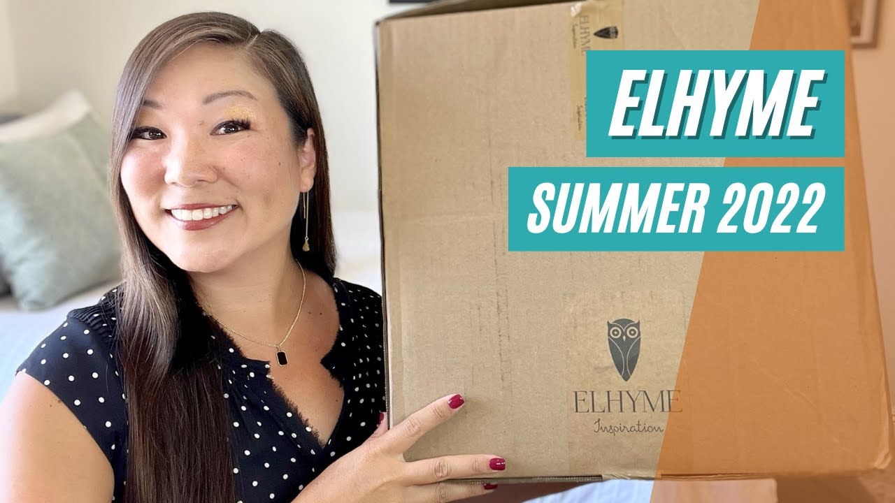 ELhyme Home Decor Subscription Box | Summer 2022 - YouTube