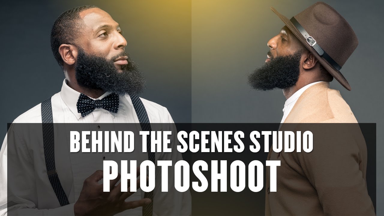 Photoshoot Behind The Scenes - Editorial Studio Photography - YouTube