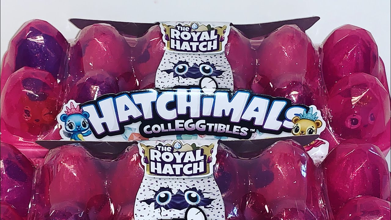 Hatchimals Royal Hatch Jewelry Box Dozen - YouTube