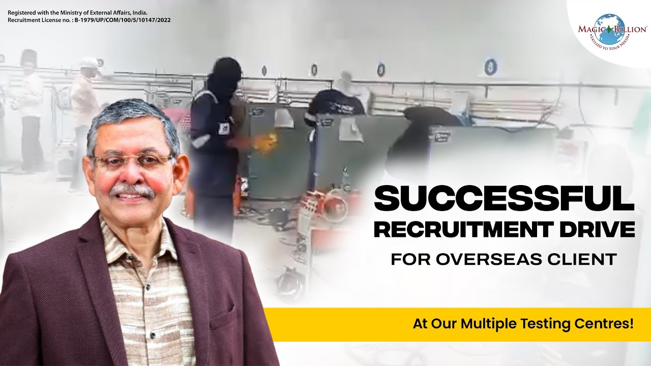 Magic Billion Conducted a Successful Recruitment Drive for an Overseas ...