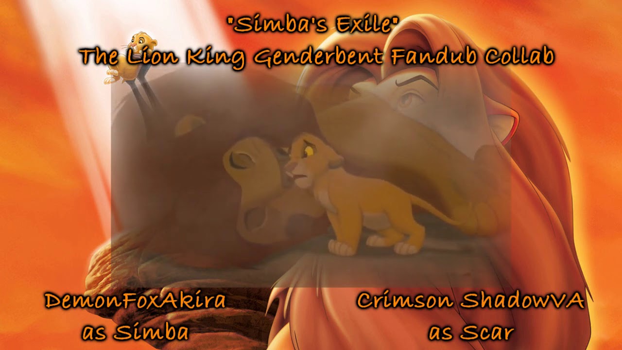 Simba's Exile // The Lion King Genderbent Collab - YouTube